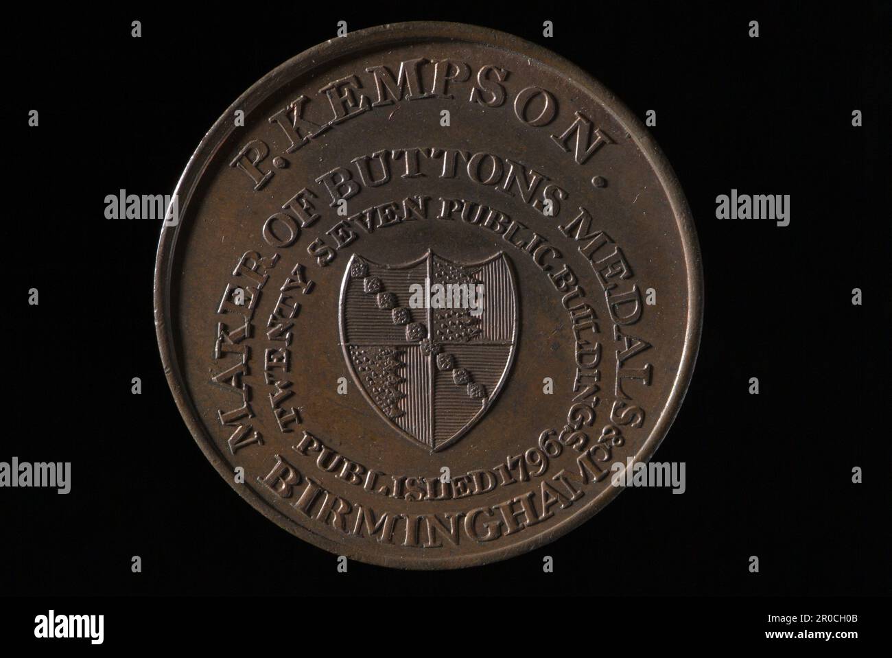 th Century Copper Token - Library, Birmingham, 1797. Peter Kempson ...