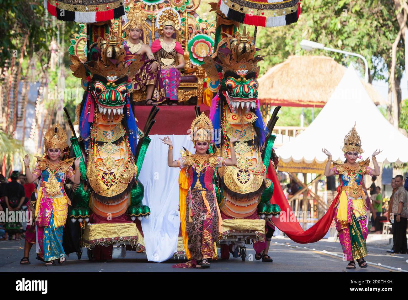 Denpasar, Bali island, Indonesia - June 11, 2016: Beautiful indonesian ...