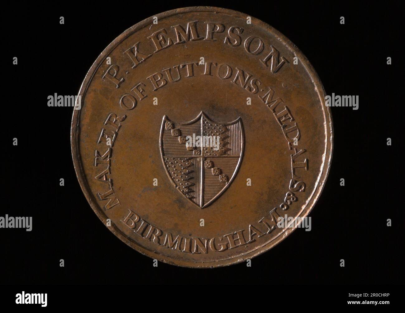 18th century copper token hi-res stock photography and images - Alamy