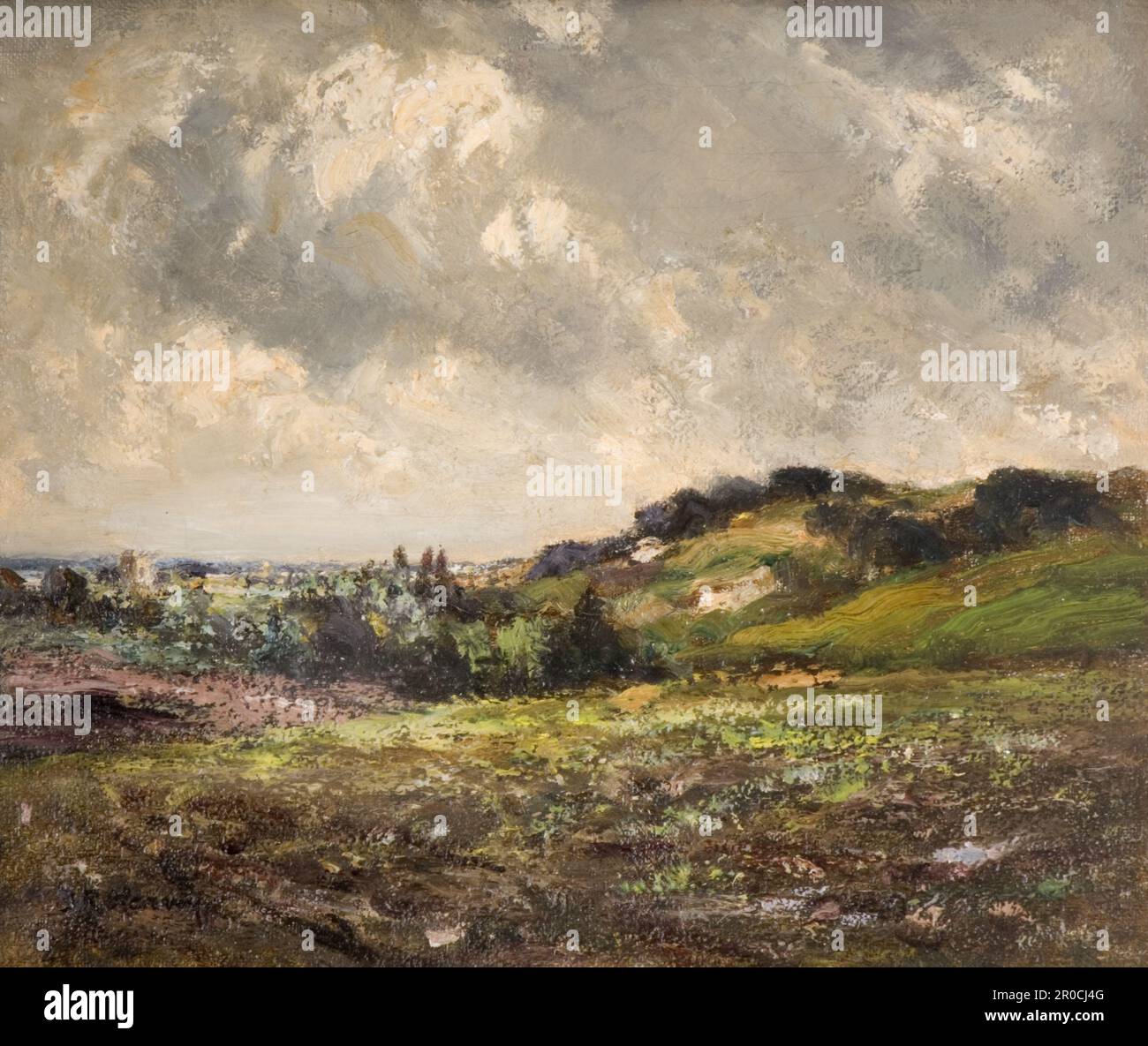 Windswept Hills, 1880-1930. John Rabone Harvey (d. 1933 Stock Photo - Alamy