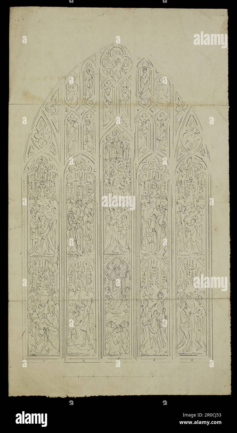 Victorian stained glass east hi-res stock photography and images - Alamy