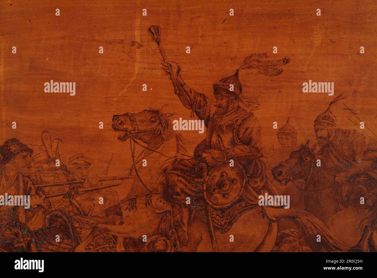 Pyrographic panels hi-res stock photography and images - Alamy