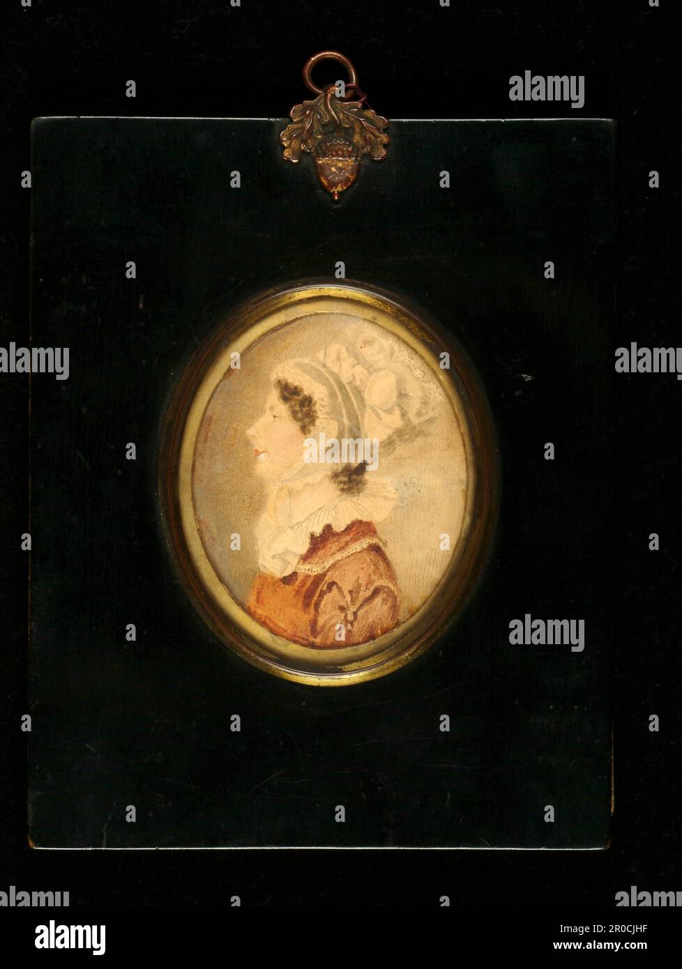 Portrait of Martha Pemberton, 1800-50. Watercolour. Artist: Unknown ...