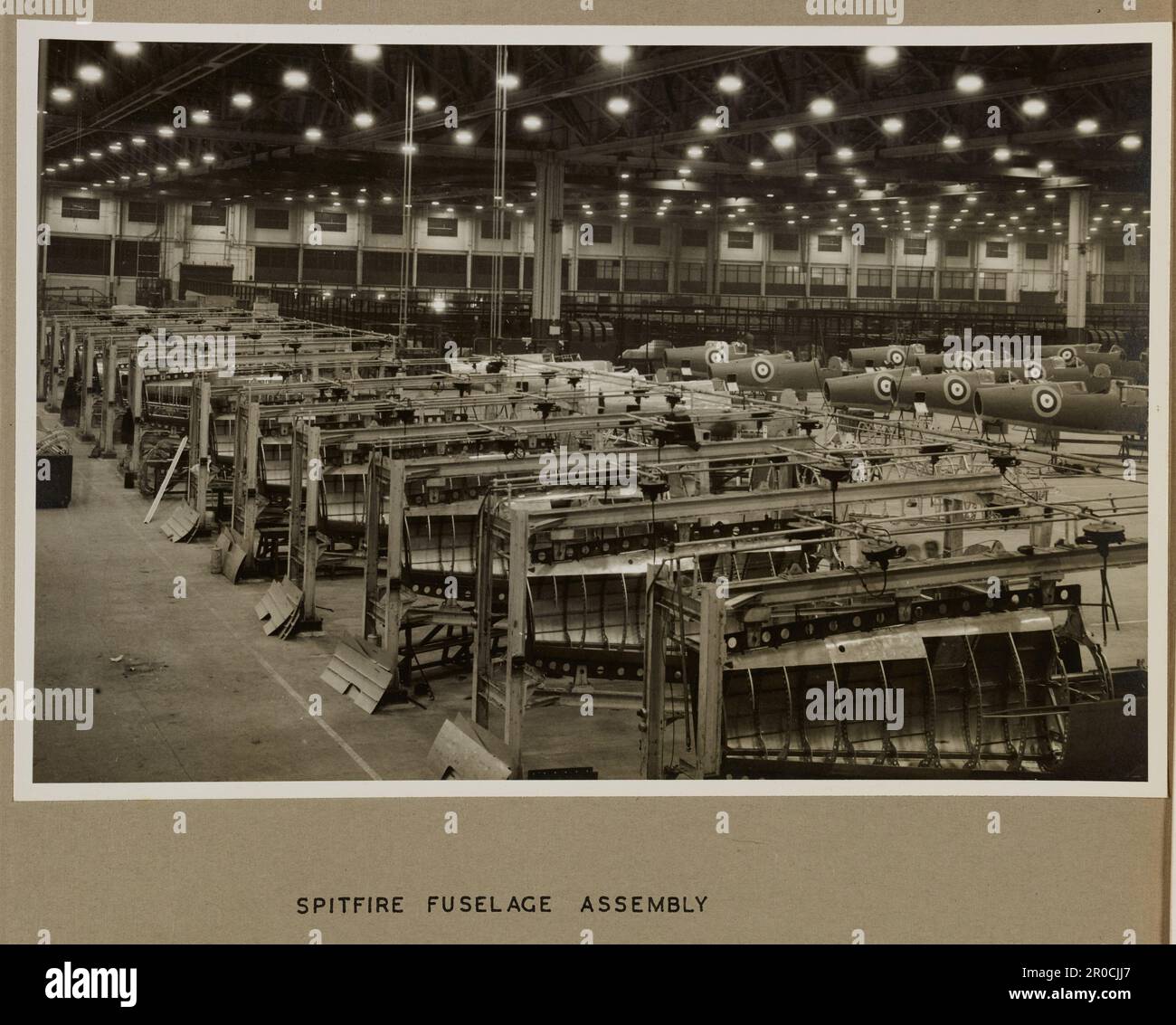 2015.14.2.. Photograph Album: WWII Castle Bromwich Aeroplane Factory ...