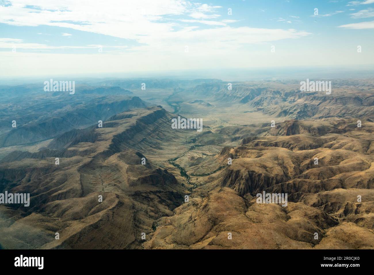 Aerial View of Namibia Stock Photo - Alamy