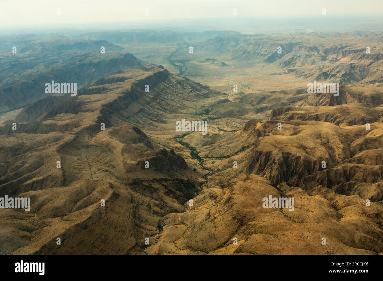 Aerial View of Namibia Stock Photo - Alamy