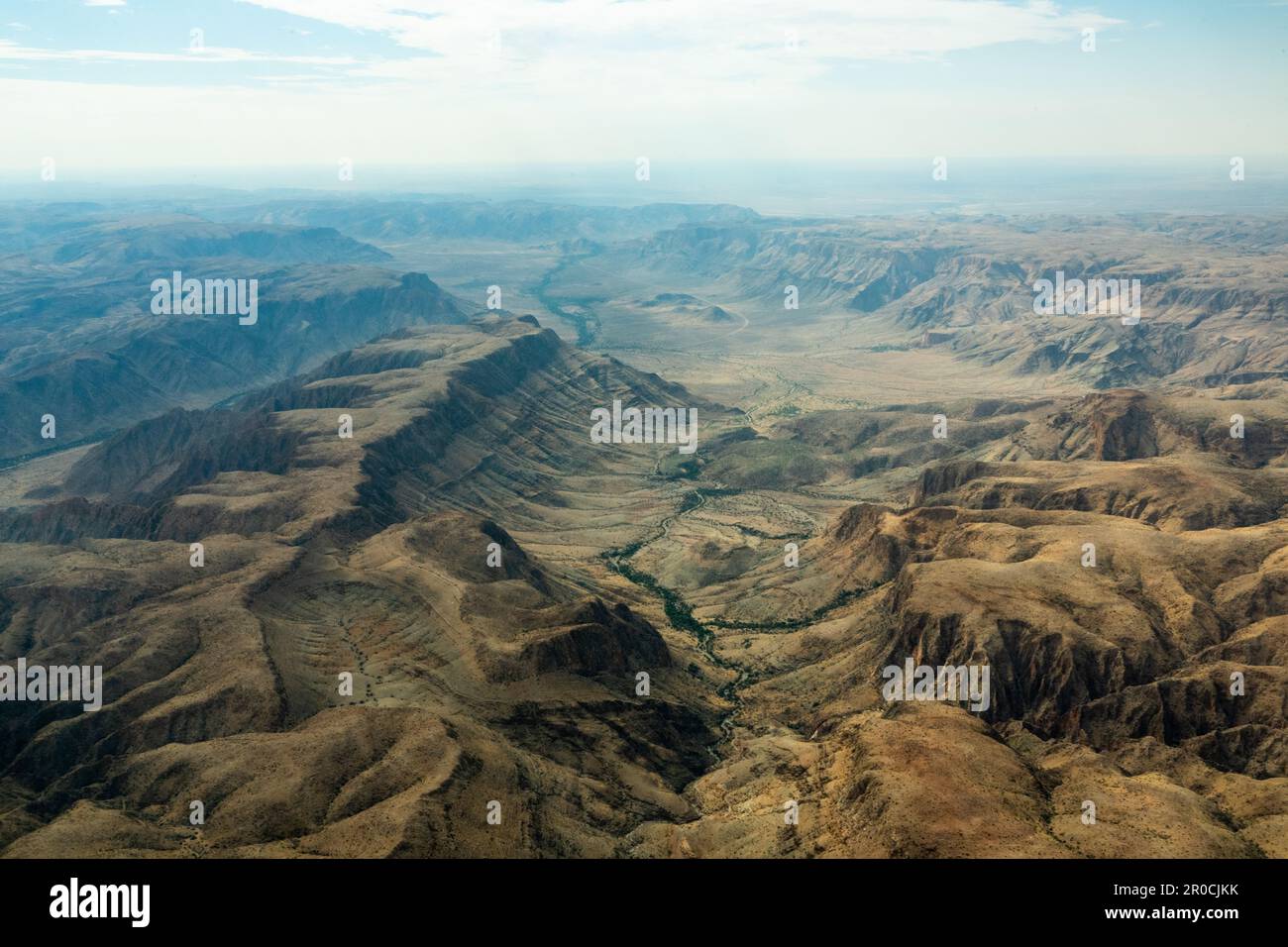 Aerial View of Namibia Stock Photo - Alamy