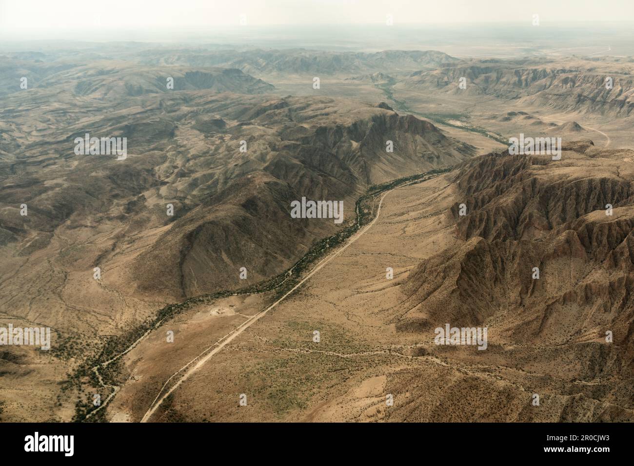 Aerial View of Namibia Stock Photo - Alamy