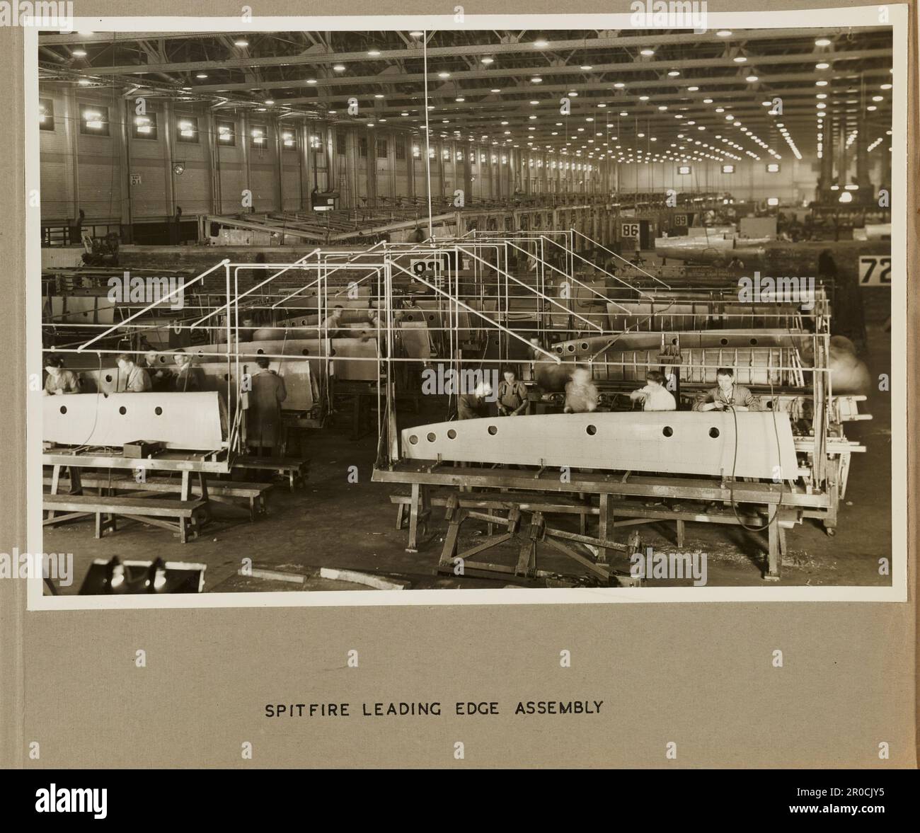 2015.14.2.. Photograph Album: WWII Castle Bromwich Aeroplane Factory ...