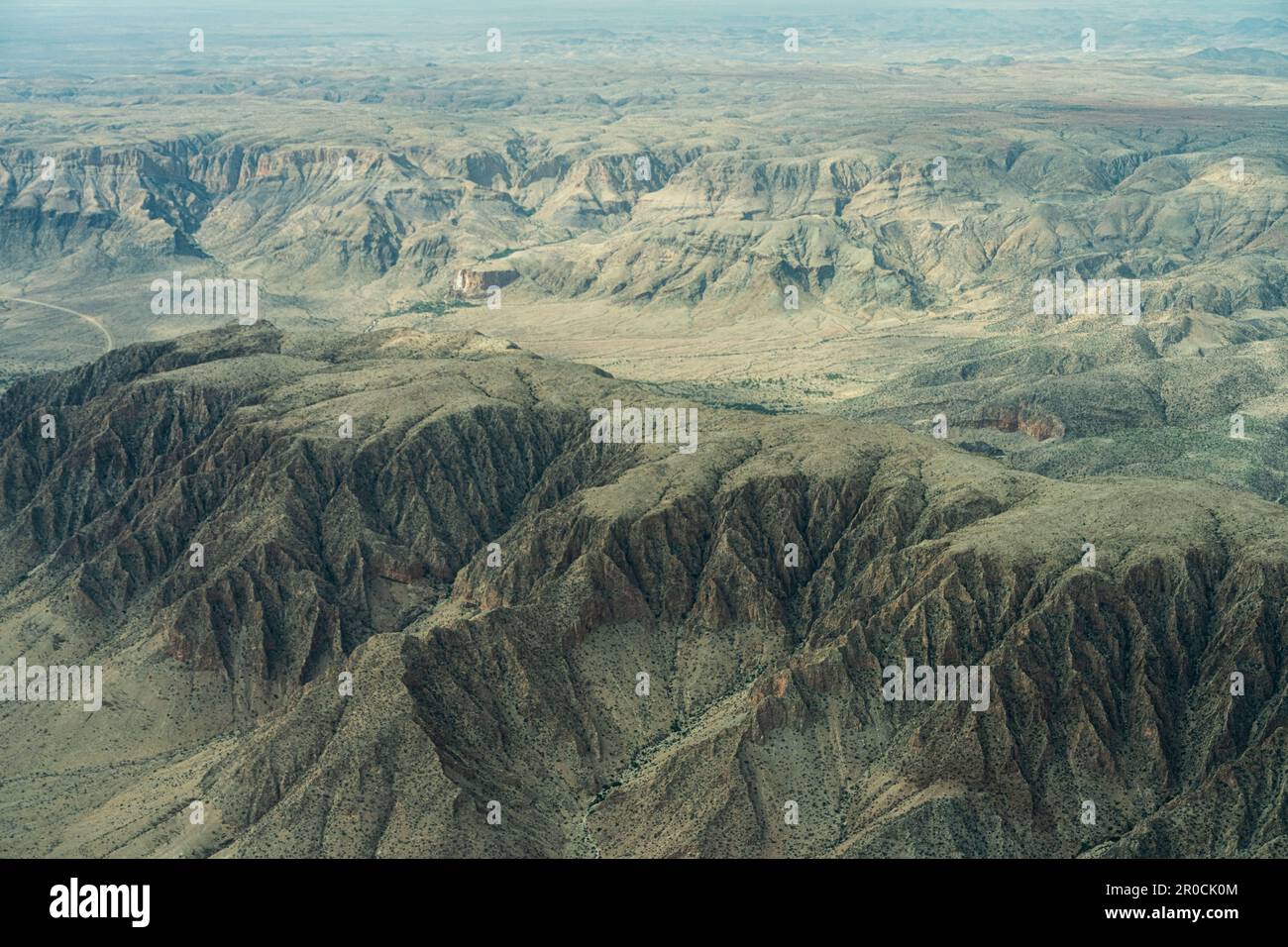 Aerial View of Namibia Stock Photo - Alamy
