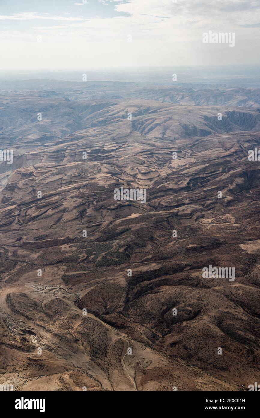 Aerial View of Namibia Stock Photo - Alamy