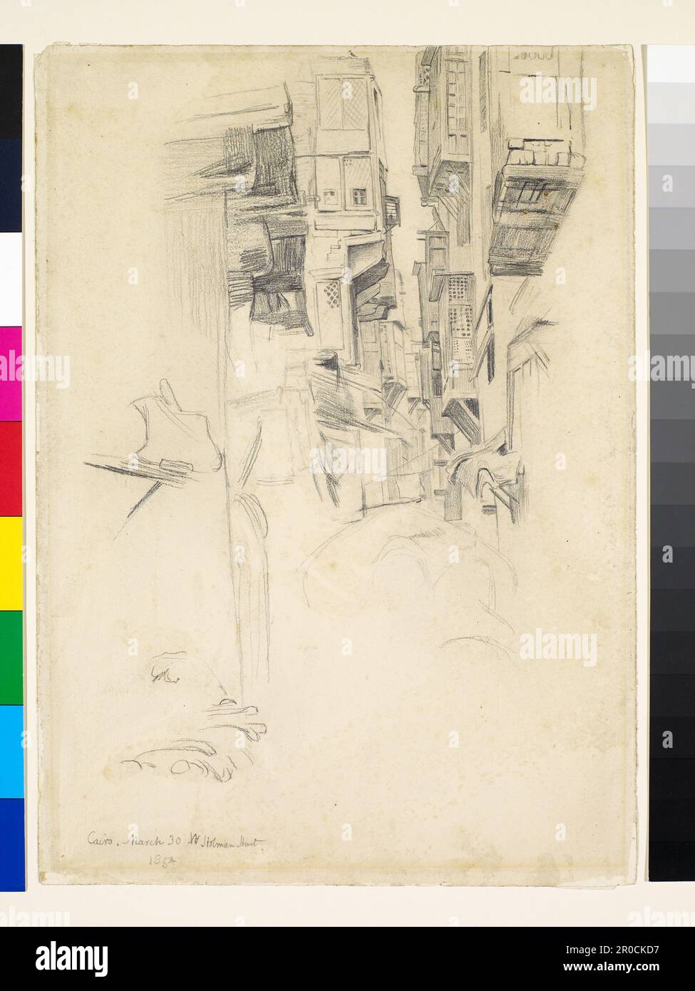 The Lantern Maker's Courtship - Study of A Street Scene in Cairo, 1854 ...