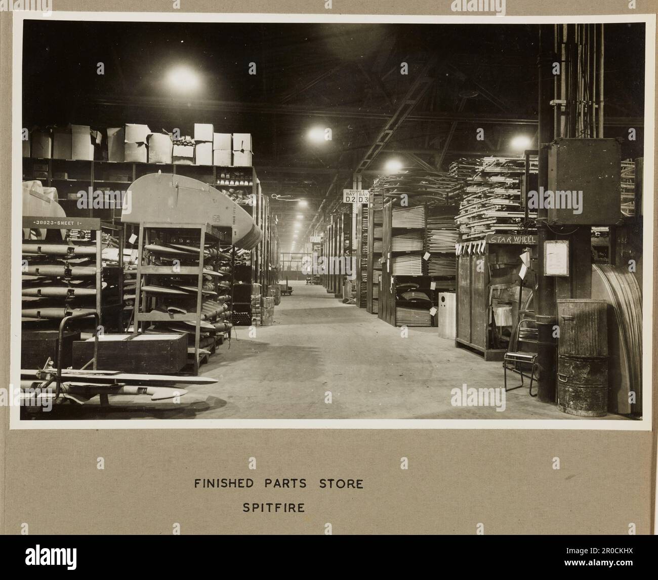 2015.14.2.. Photograph Album: WWII Castle Bromwich Aeroplane Factory ...