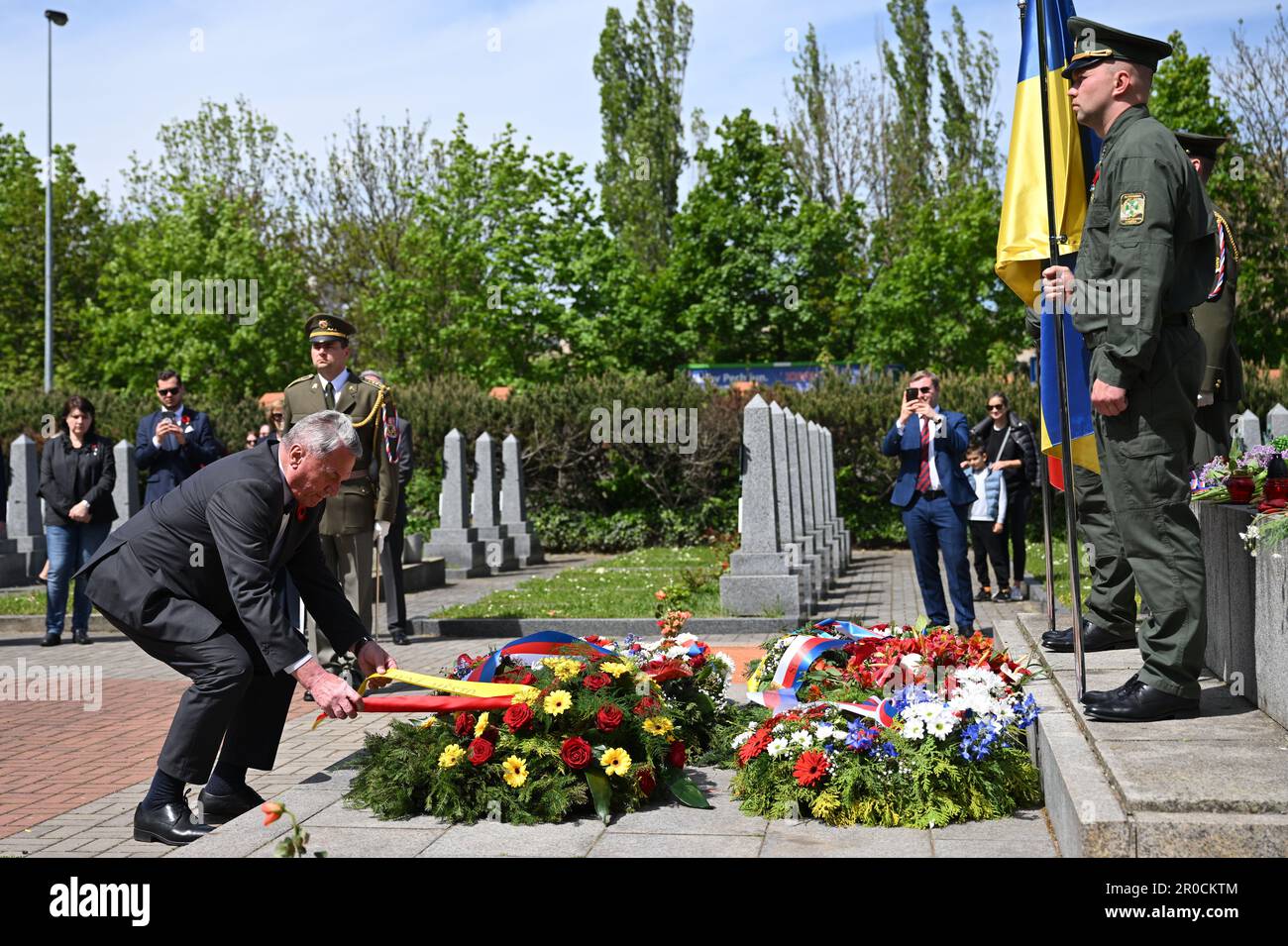 Prague, Czech Republic. 08th May, 2023. Prague Mayor Bohuslav Svoboda ...