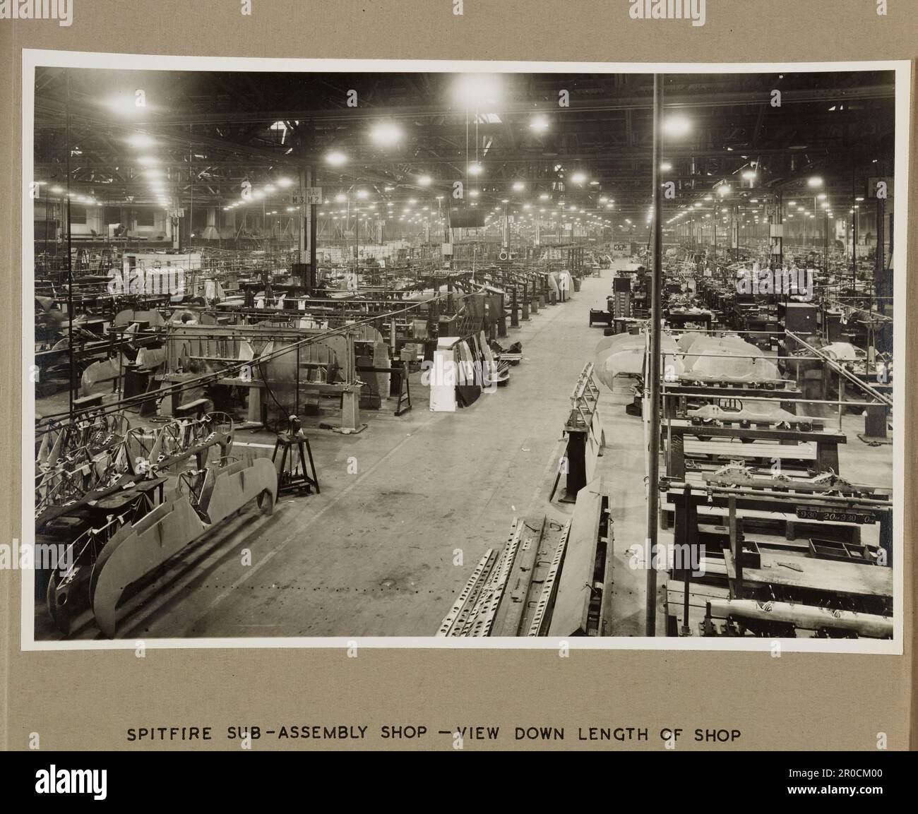 2015.14.2.. Photograph Album: WWII Castle Bromwich Aeroplane Factory ...