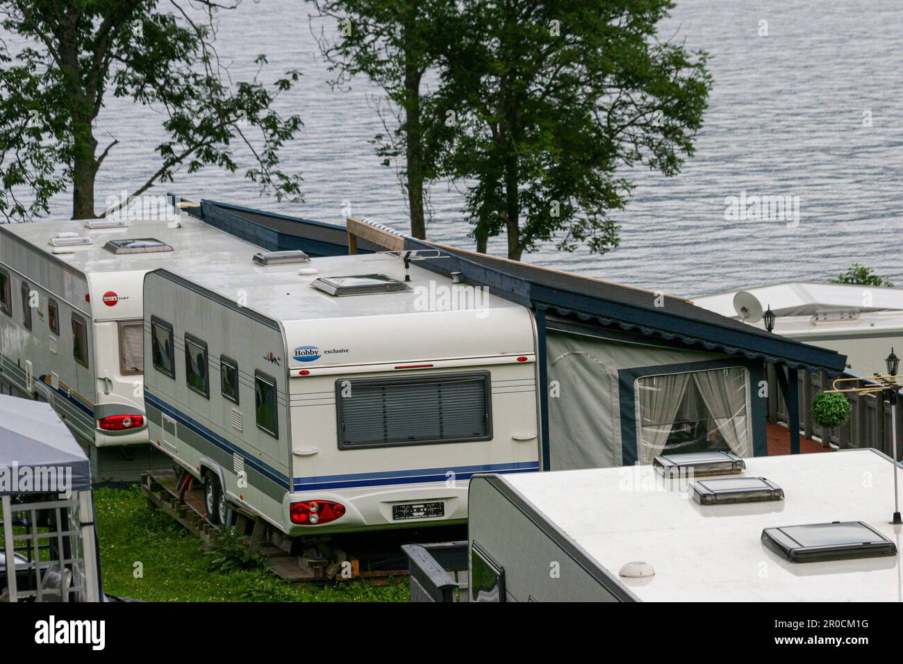 Rv camping trailers hi-res stock photography and images - Alamy
