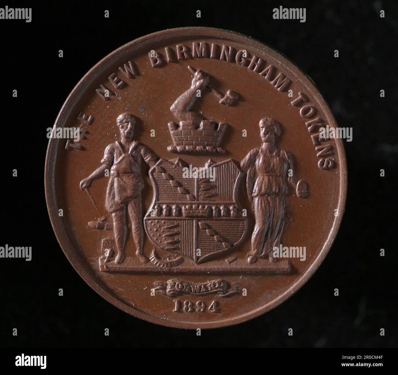 th Century Birmingham Halfpenny Token - Joseph Priestley,1894 Stock ...