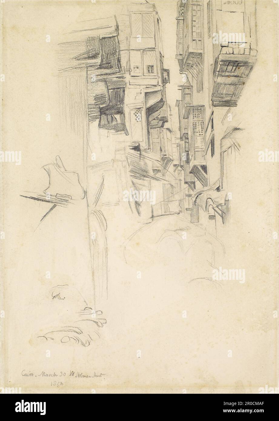 The Lantern Maker's Courtship - Study of A Street Scene in Cairo, 1854 ...