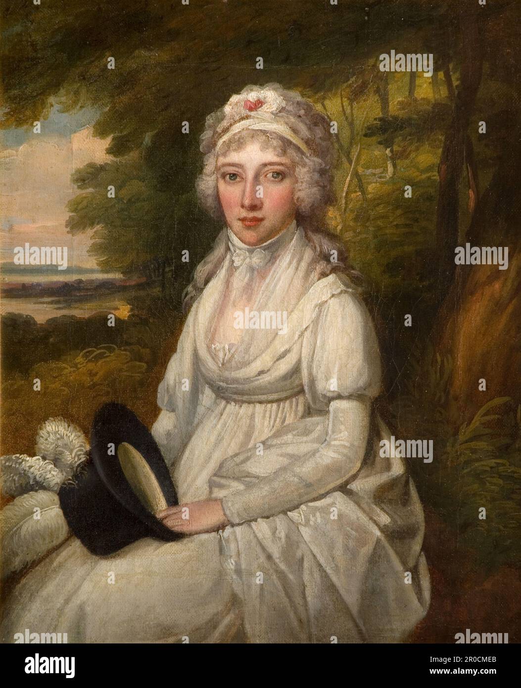 Portrait Of A Lady Of The Osler Family, 1780-1800. British School ...