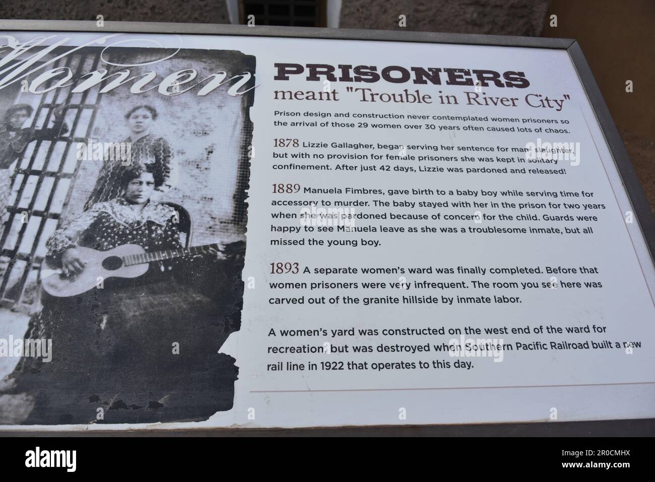 Yuma, AZ., U.S.A. 3/15/2023. Arizona’s Yuma Territorial Prison State ...
