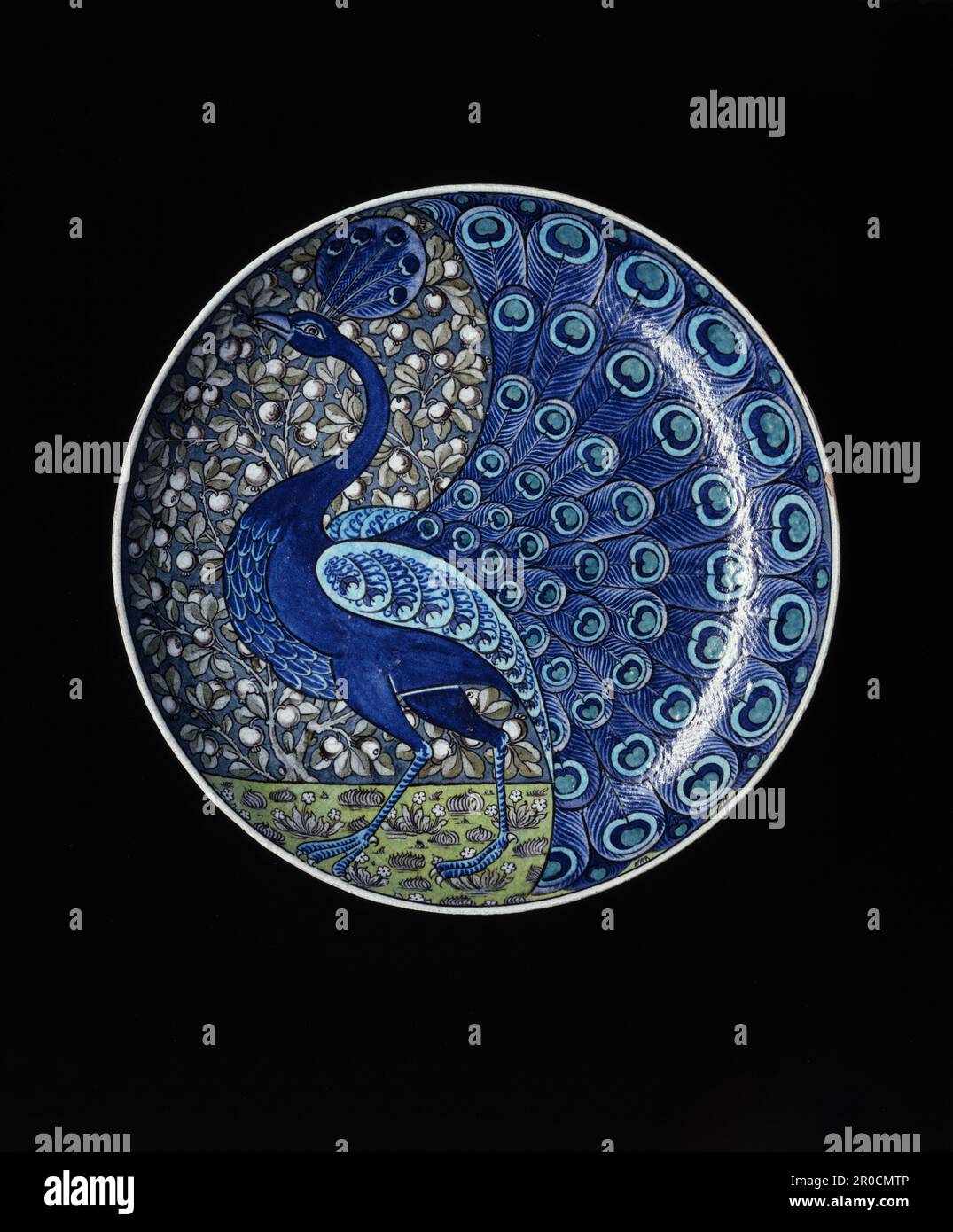 Dish - William de Morgan Collection.. Manufactured by William de Morgan ...