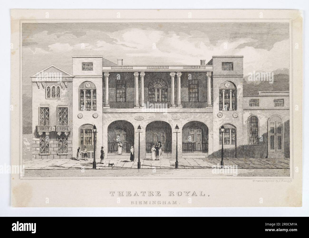 Engraving - Theatre Royal, New Street, Birmingham. Artist: Thomas ...