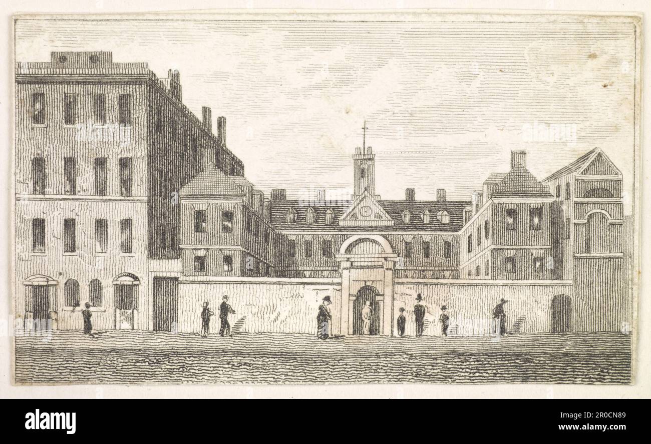 Engraving. - Birmingham Workhouse. Topographical Views - Wilkinson ...