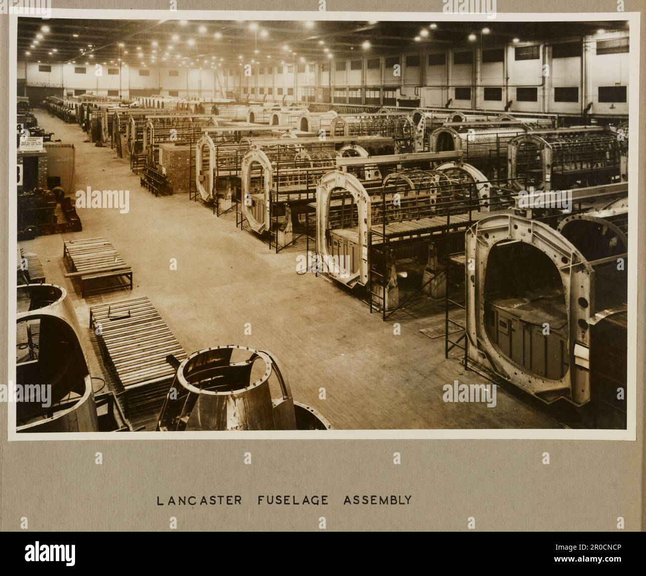 2015.14.2.. Photograph Album: WWII Castle Bromwich Aeroplane Factory ...