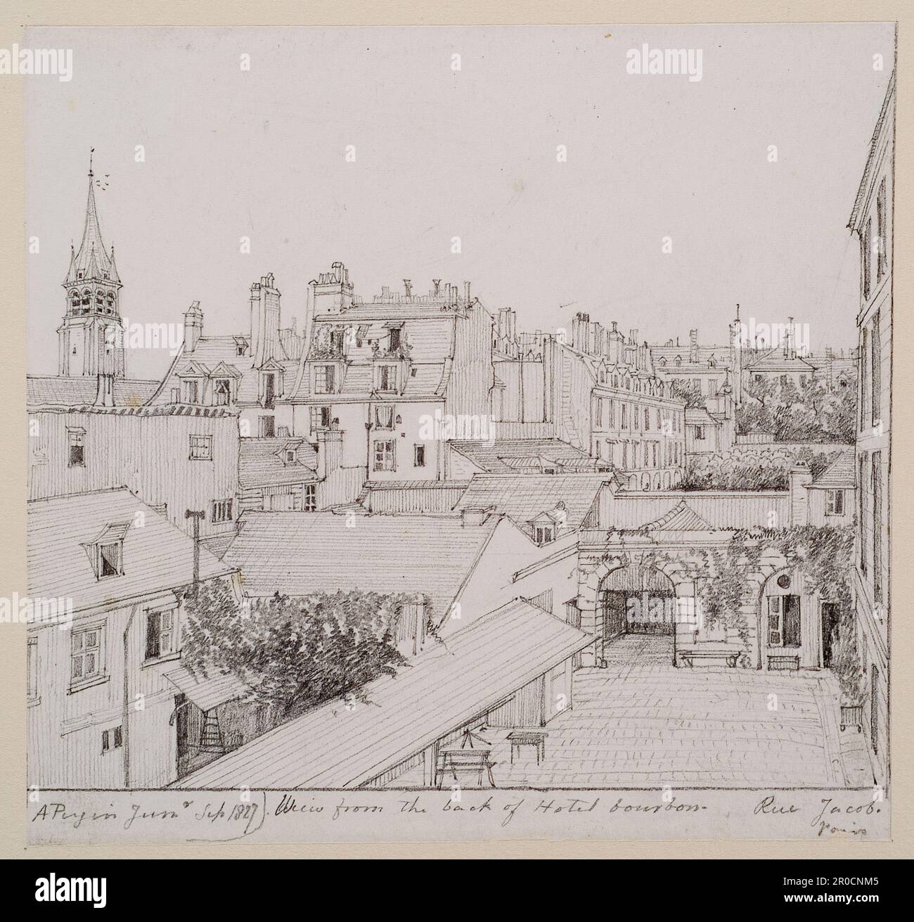 Paris this is a drawing it w hi-res stock photography and images - Alamy
