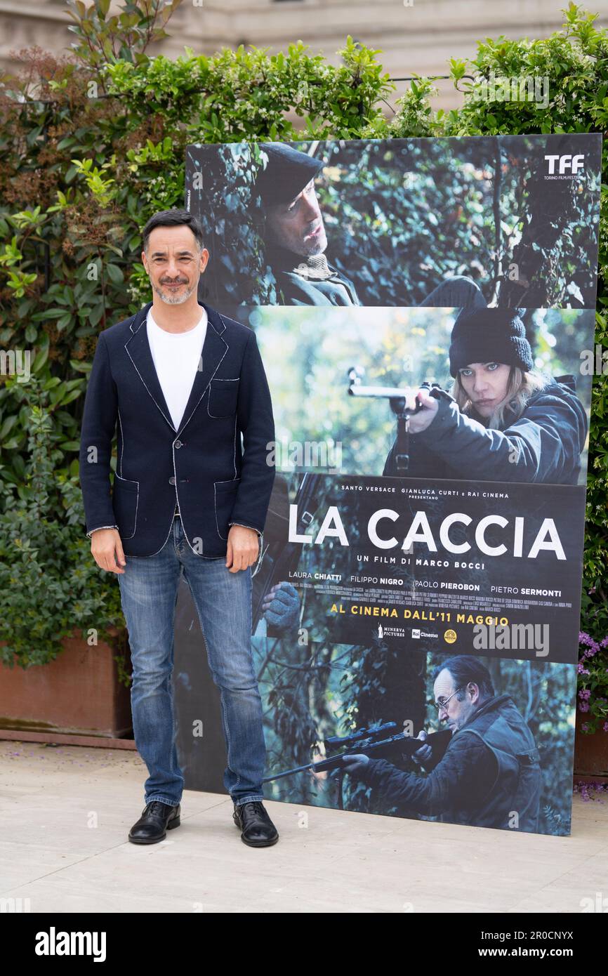 Rome, Italy, May 05, 2023 - Peppino Mazzotta attends at photocall for ...