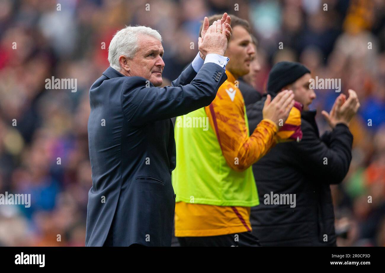 Bradford City’s manager Mark Hughes following the Sky Bet League Two ...