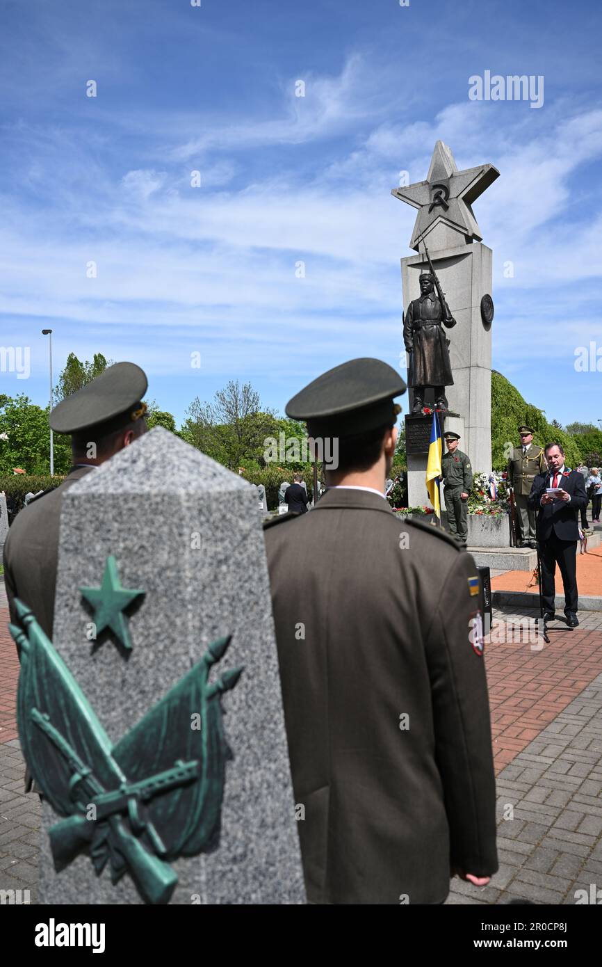 Prague, Czech Republic. 08th May, 2023. Ukrainian charge d'affaires ...