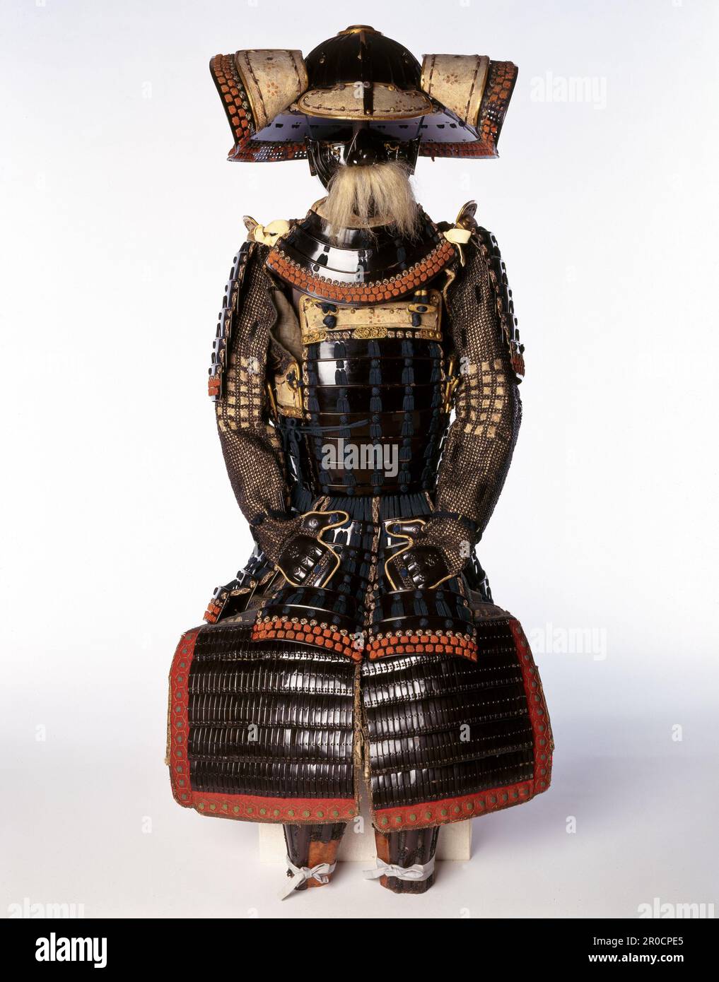 2005.4366.1 thru .10. Japanese Suit of Armour. Made in Japan, maker ...