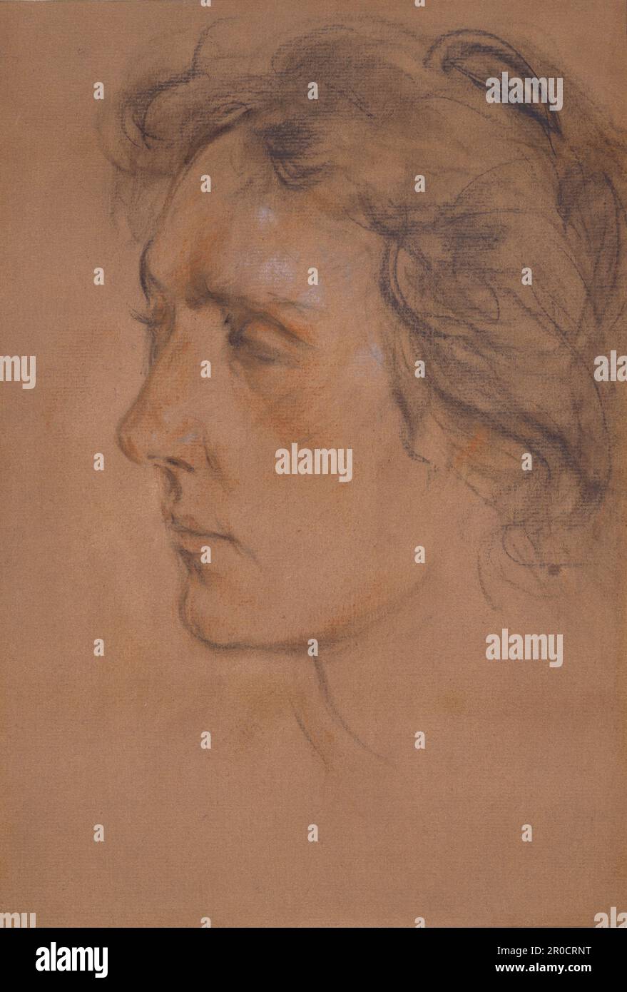 Portrait of Miss Edith Emma Cooper, 1900-1910. Charles Haslewood ...