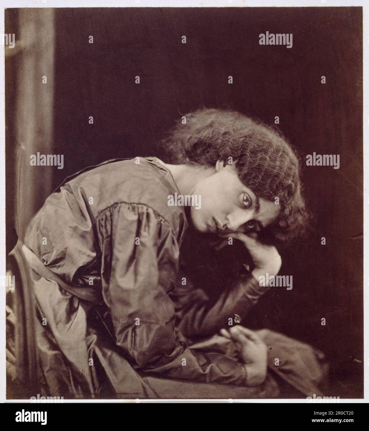 Portrait of Jane Morris, 1865-90. Photographer: John R. Parsons ...