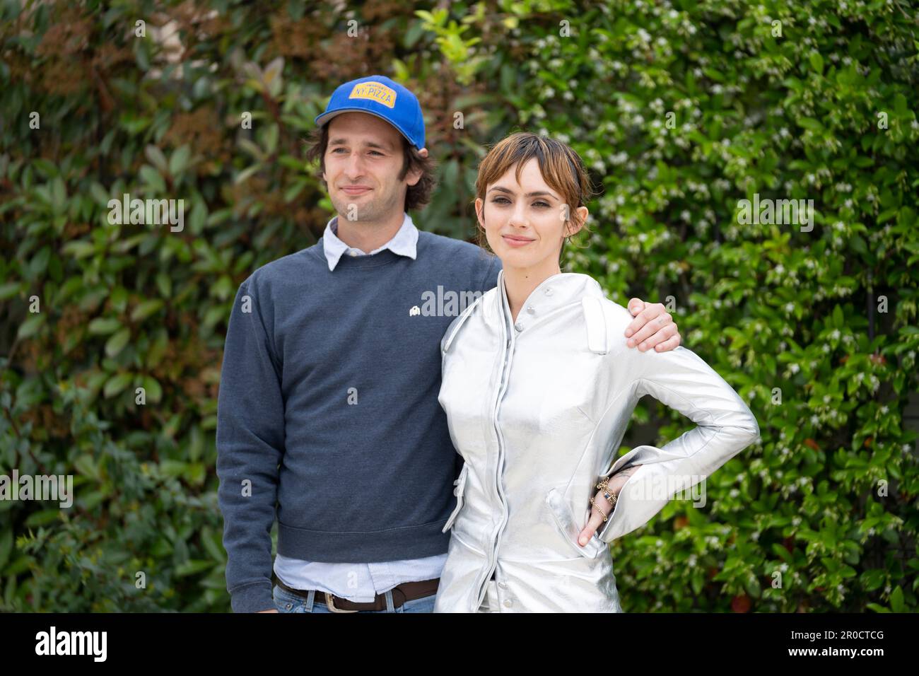 Rome, Italy, May 05, 2023 - Zoe Bleu with Hopper Jack Penn attends at ...