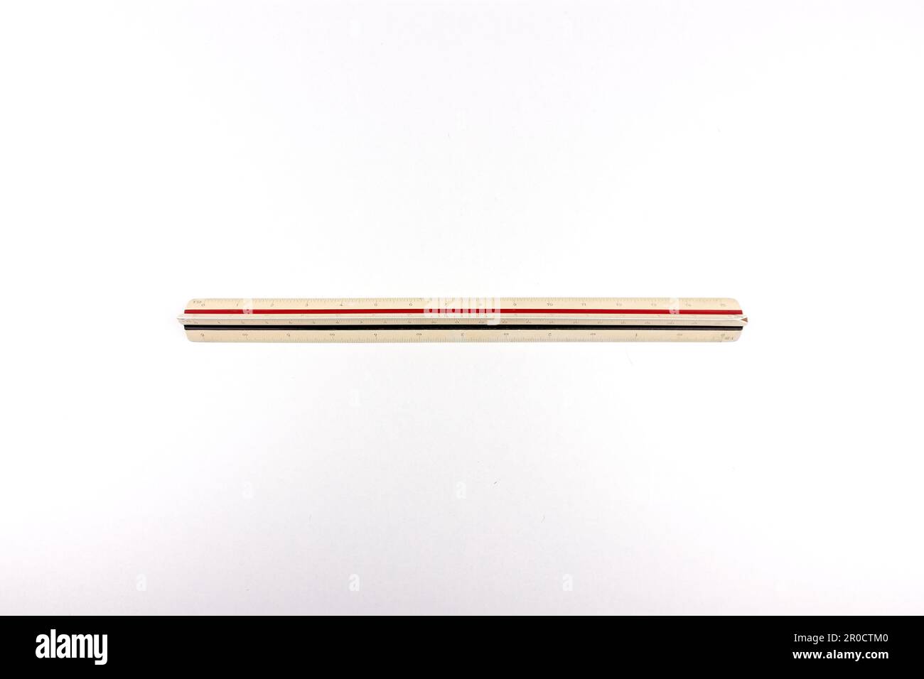 Vintage slide rule calculating and measuring instrument. Mechanical ...