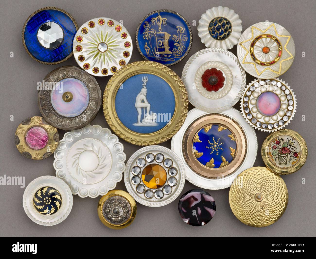 These buttons are part of the Luckcock Collection - over 500 buttons ...