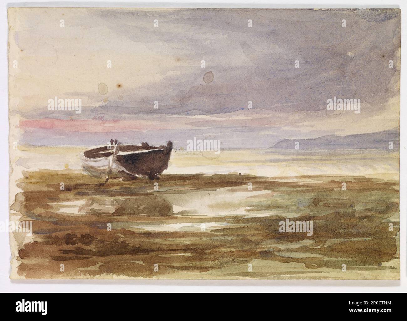 Sketchbook, watercolours, 1875-1877. Myra Louisa Bunce (1854-1919 ...