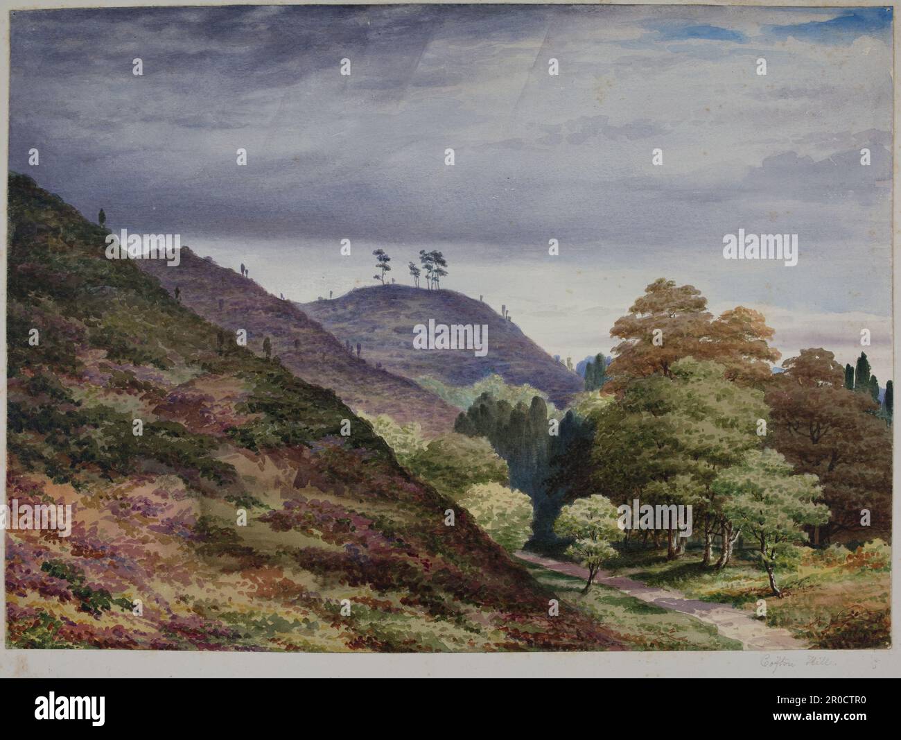 Cofton Hill, 1850-1880. Elijah Walton Stock Photo - Alamy
