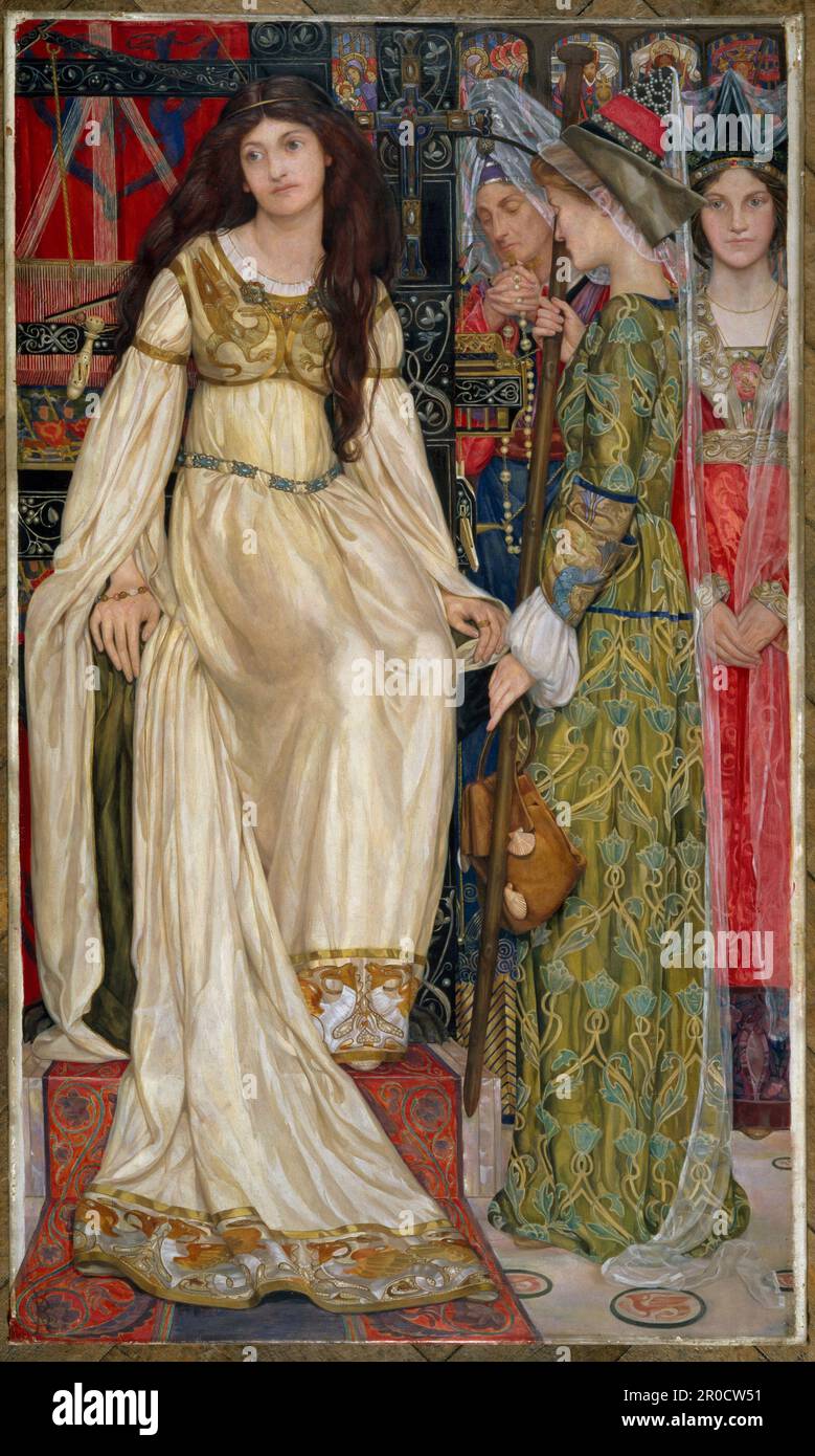 The Keepsake, 1901. Artist: Kate Elizabeth Bunce (d. 1927 Stock Photo ...