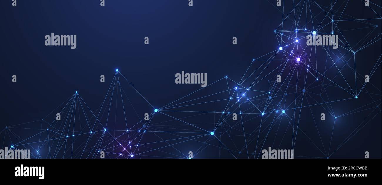 Graphic abstract background communication. Perspective backdrop of ...