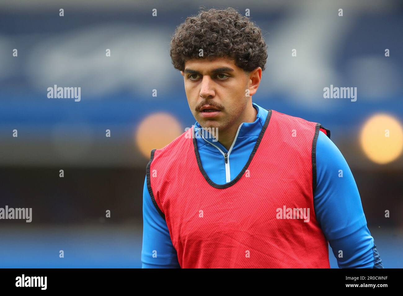 Reda Khadra #17 of Birmingham City during the pre-game warm up ahead of ...