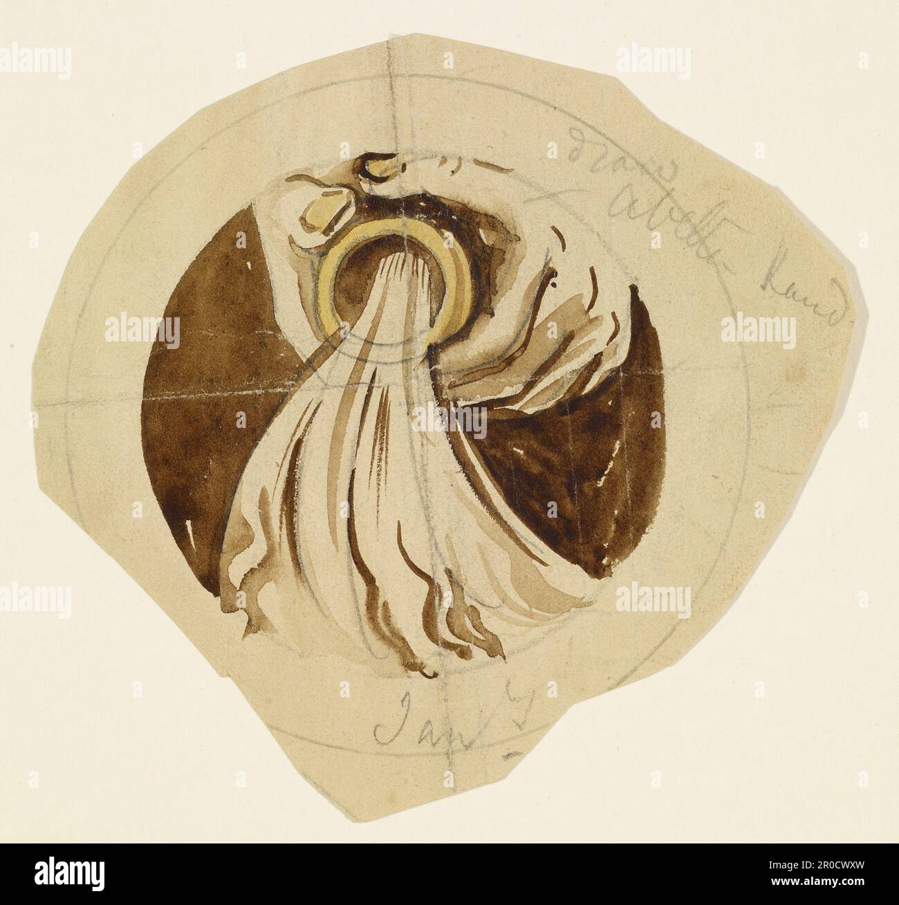 The Twelve Signs of the Zodiac - Aquarius. Artist: Philip Speakman Webb ...