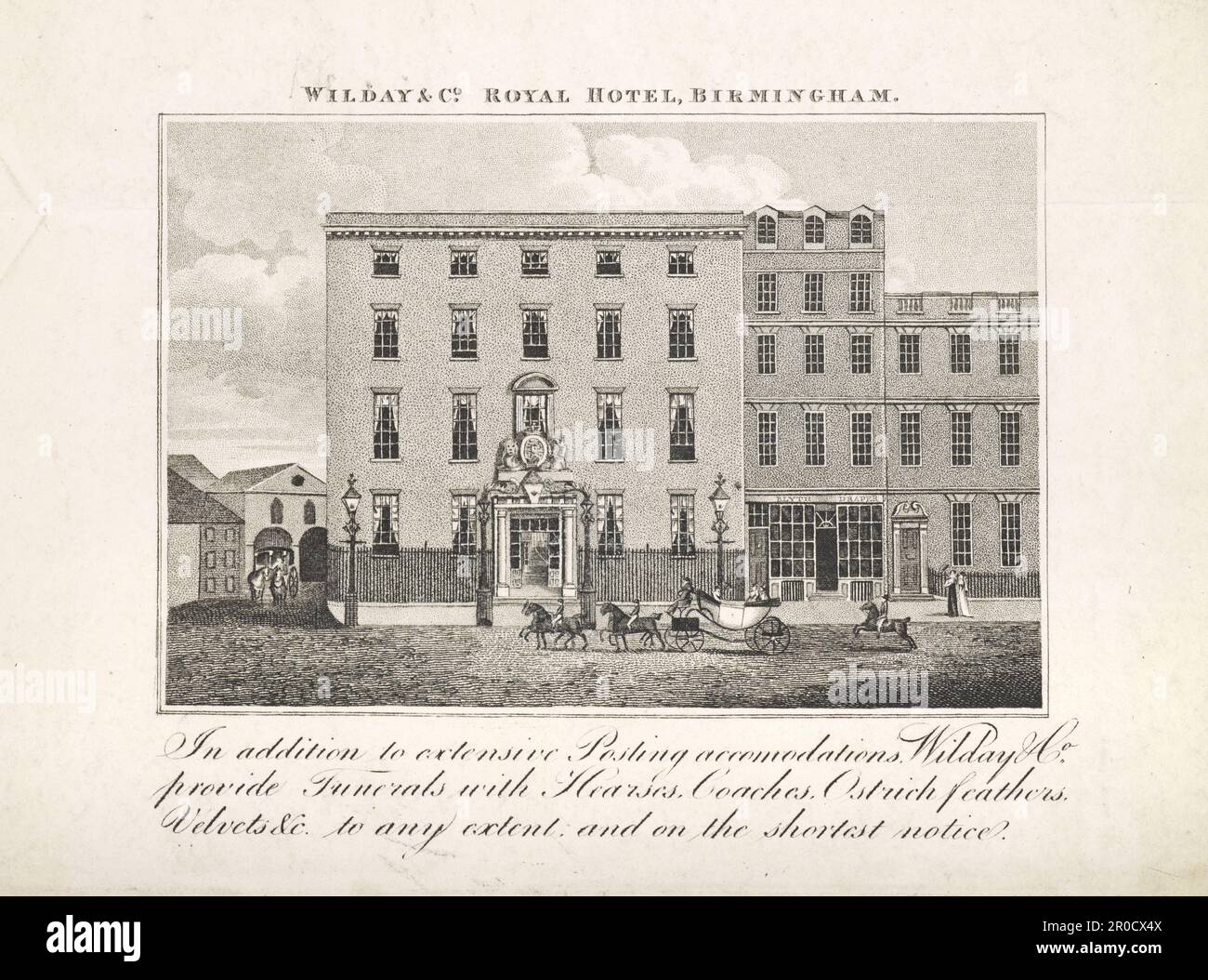 19th century advertisement birmingham hi-res stock photography and ...