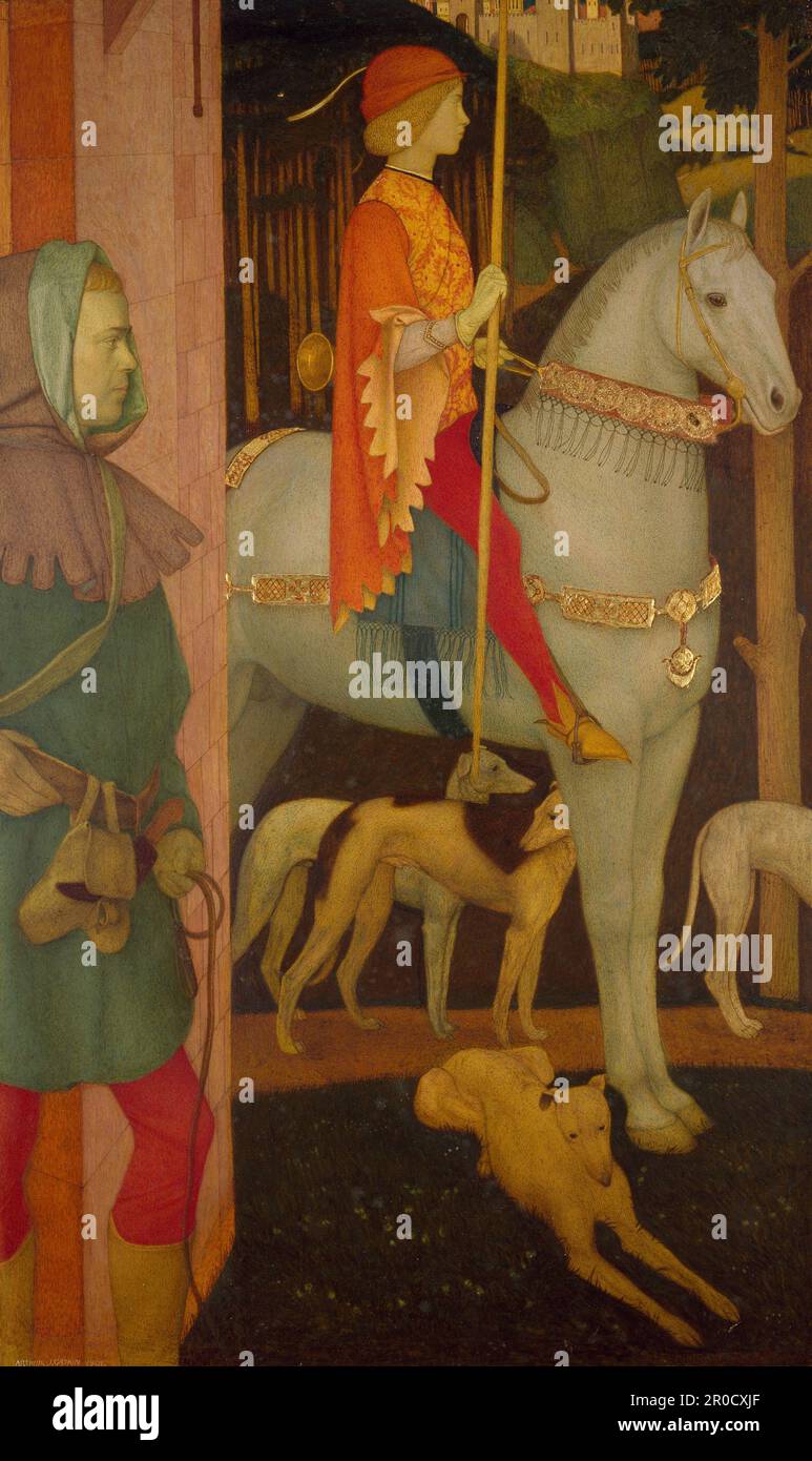 Artist: Arthur Joseph Gaskin Stock Photo - Alamy