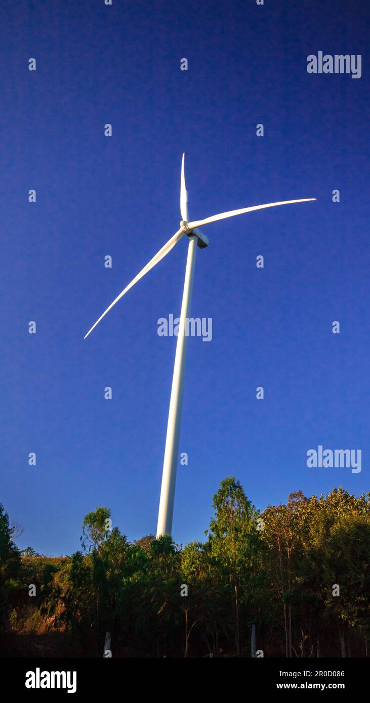 A wind turbine is a wind turbine that takes the kinetic energy from the ...