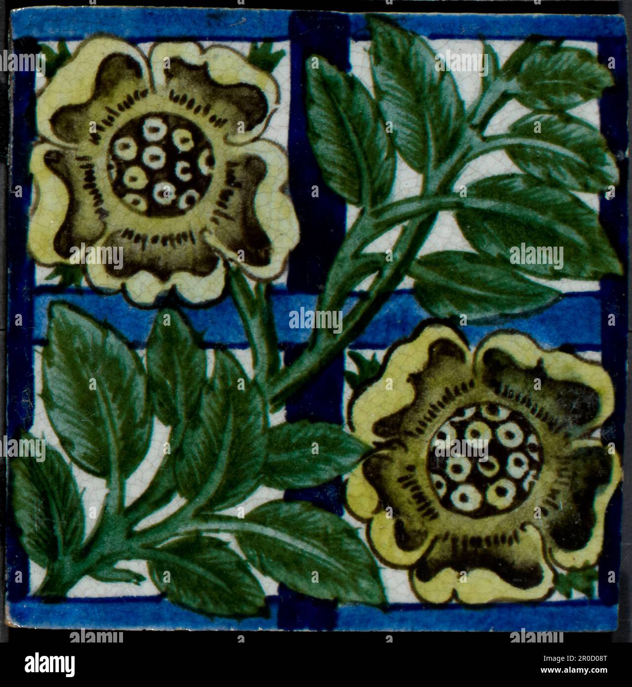 Wall Tile - William de Morgan Collection, 1906. Designer: William de ...