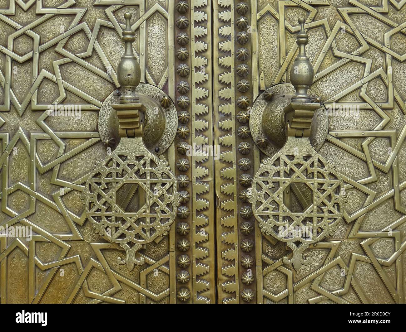 close up of the ornamental pattern in arabian style design of the ...