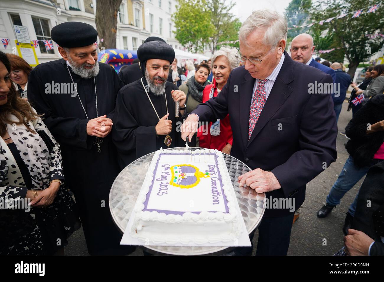 Duke duchess gloucester visit coptic hi-res stock photography and ...